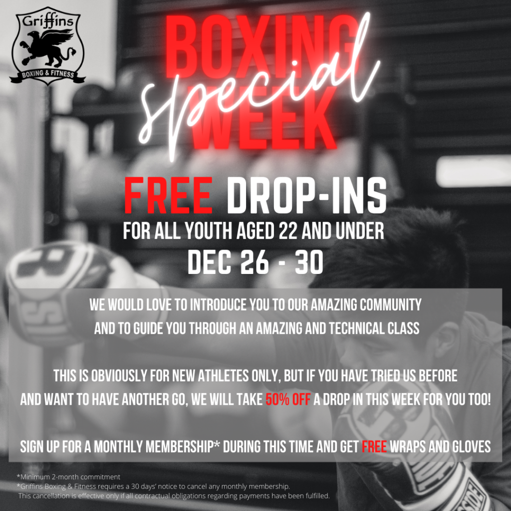 Boxing Week Special - Griffins Boxing & Fitness